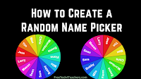 Teachersfly | How to Create a Random Name and Group Picker