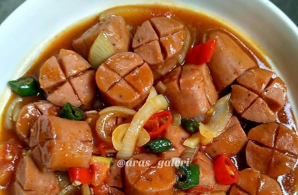 Begini Cara Membuat Sosis Asam Manis
