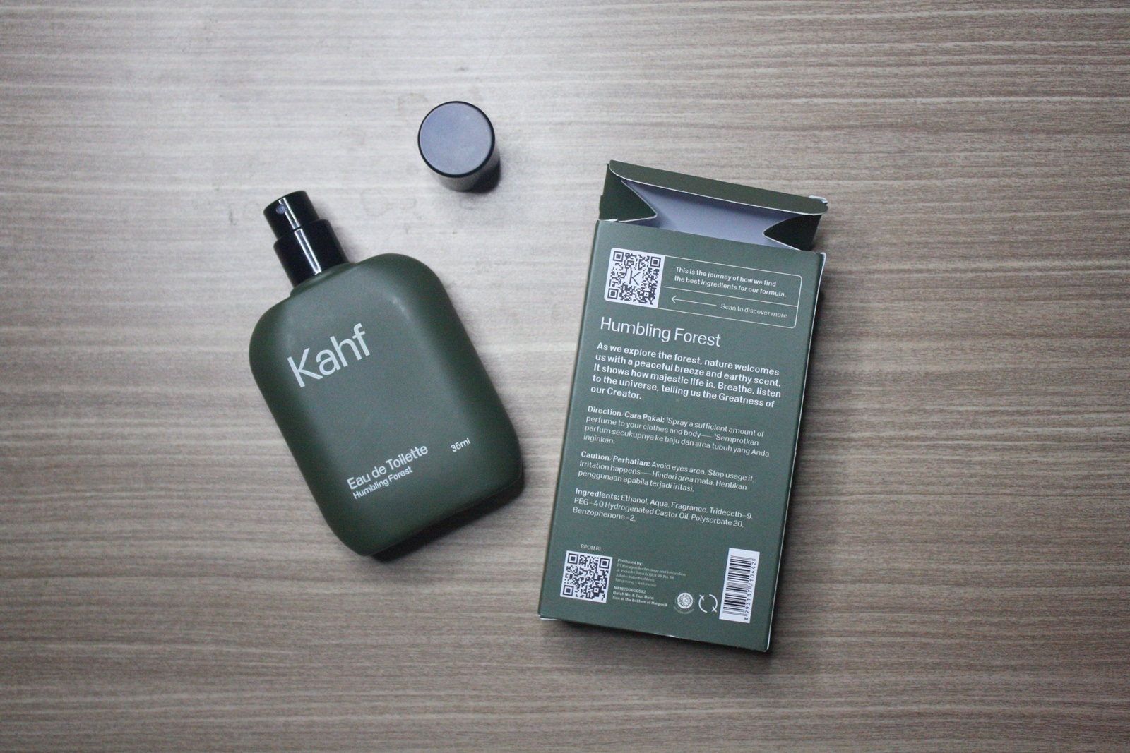 [Fragrance Review] Kahf EDT Humbling Forest - The Petite Cat