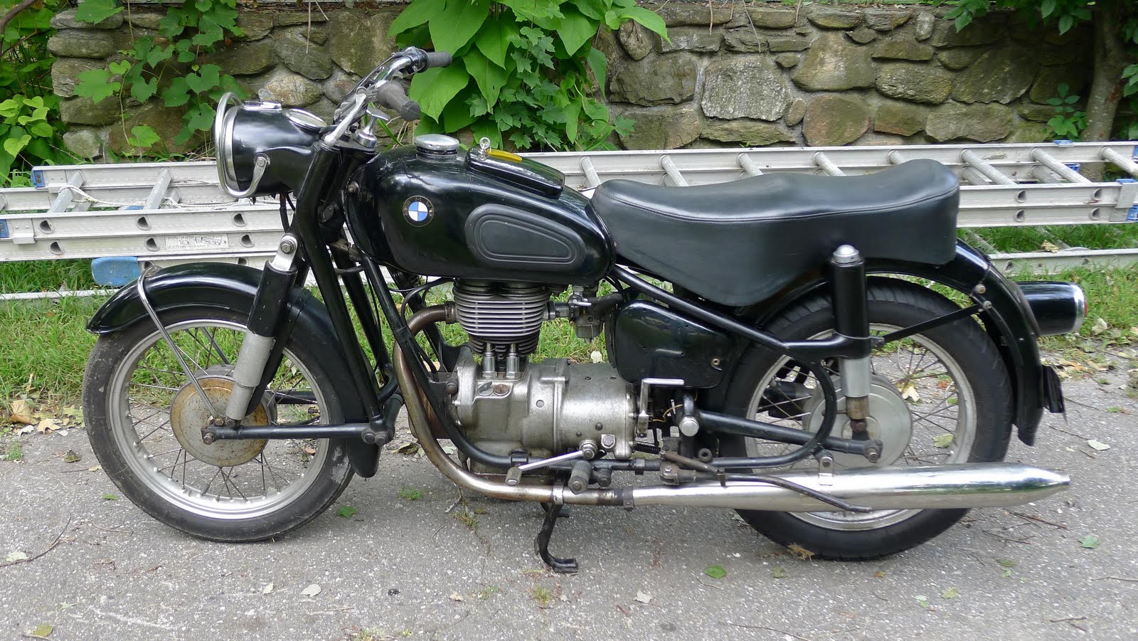 New England Zen: 1956 R26 BMW single