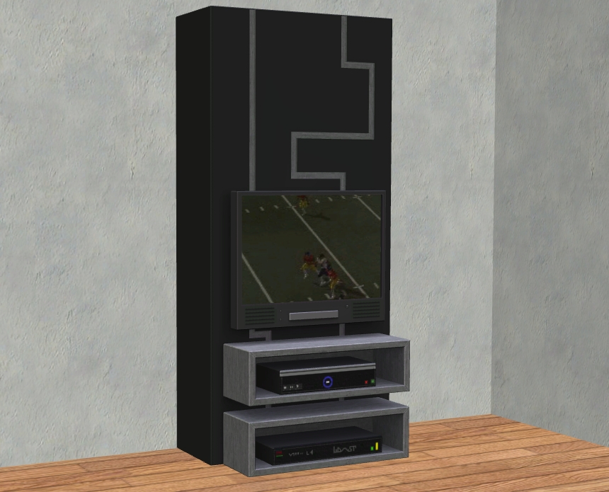 TheNinthWaveSims: The Sims 2 - TS3 HELS Floor TV For The Sims 2