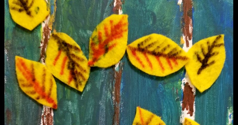 Autumn Trees & Leaves Preschool Art + Science Project | Preschool Powol ...