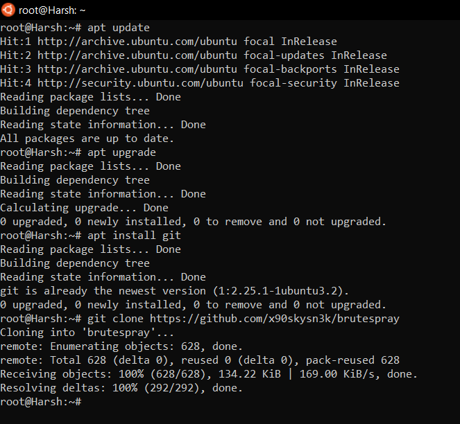 How to perform bruteforce attack using Termux/Linux/Kali/Ubuntu