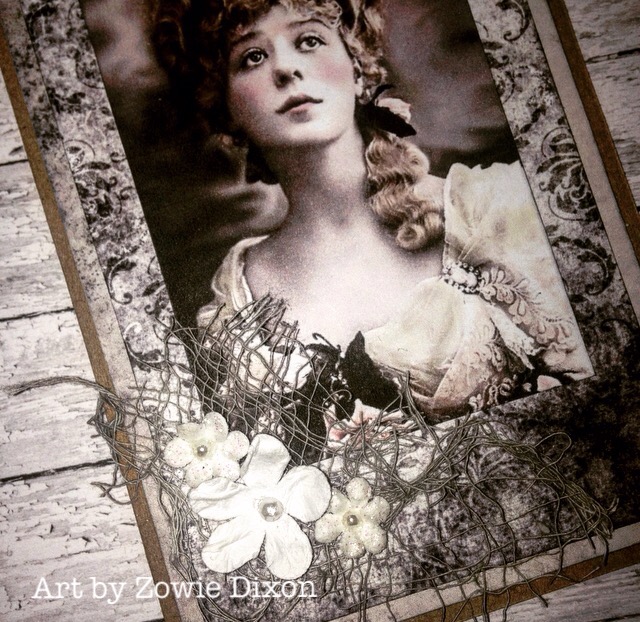 Art By Zowie Dixon : Vintage Gothic cards