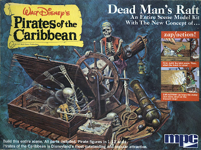 Vintage Disneyland Tickets: Pirates of the Caribbean - MPC Model