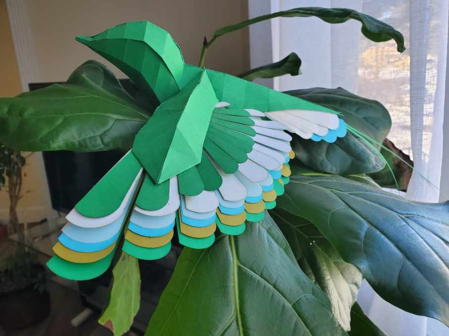 Papercraft- Quetzal