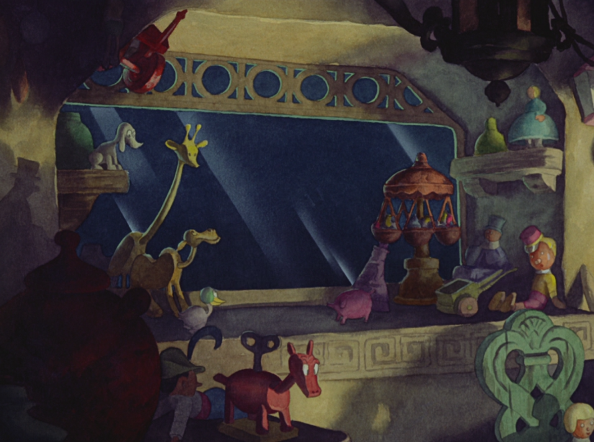 Living Lines Library: Pinocchio (1940) - Backgrounds