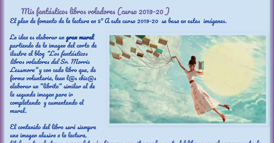 ¡Explorando la Lengua!: Mis fantásticos libros voladores