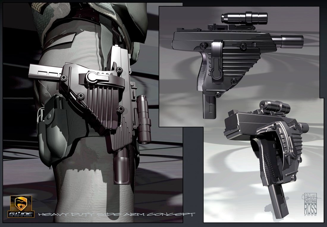 'G.I. Joe: The Rise of COBRA' Weapons Designs by Christopher S. Ross ...