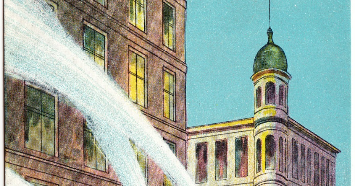 Papergreat: Two early 20th century firefighting postcards