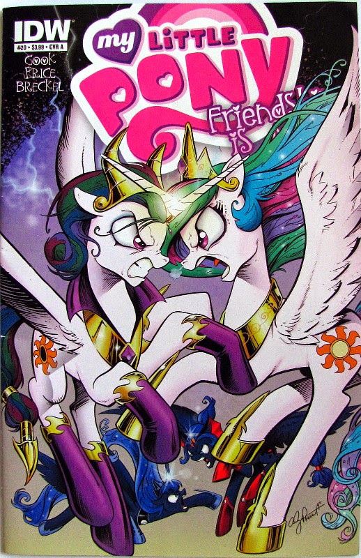 Mlp Discord And Celestia Comic