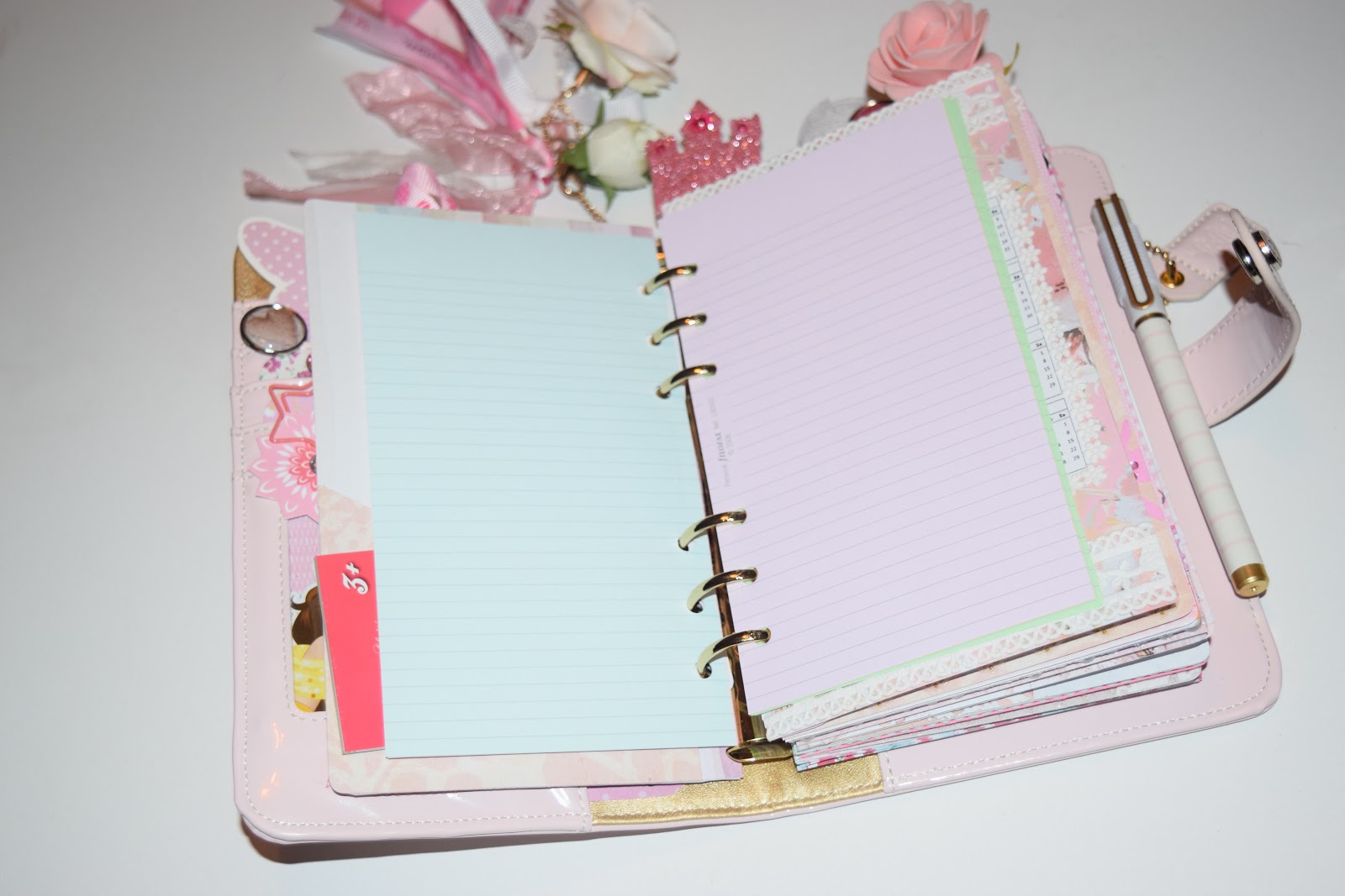 Shireece Planner: Décorer son planner shabby chic [Set up planner #1]