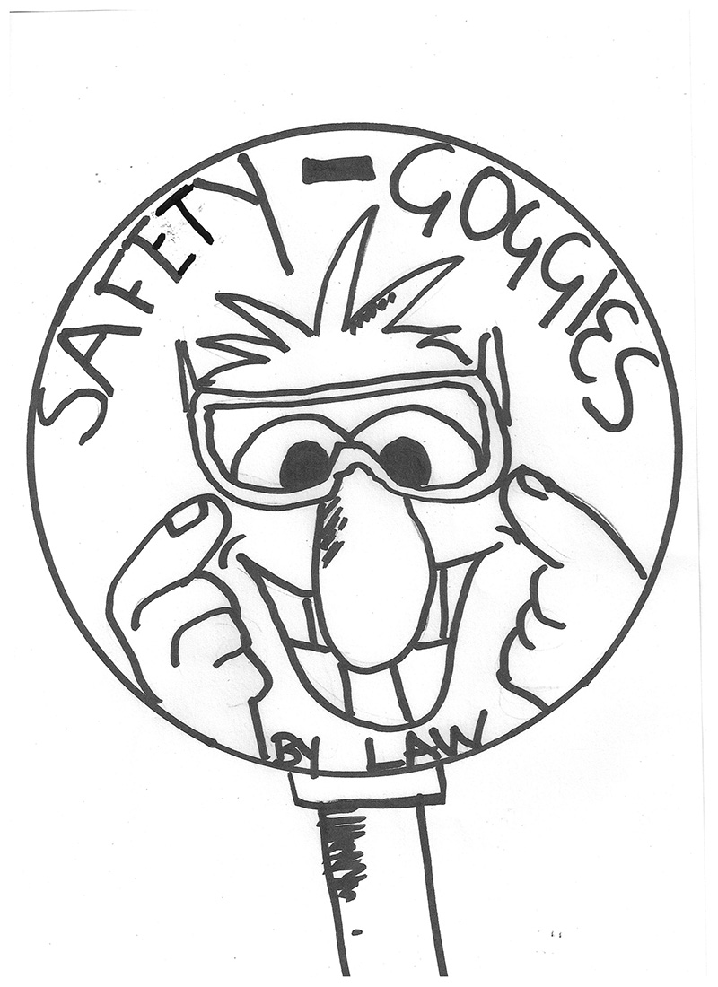 Safety signs coloring pages