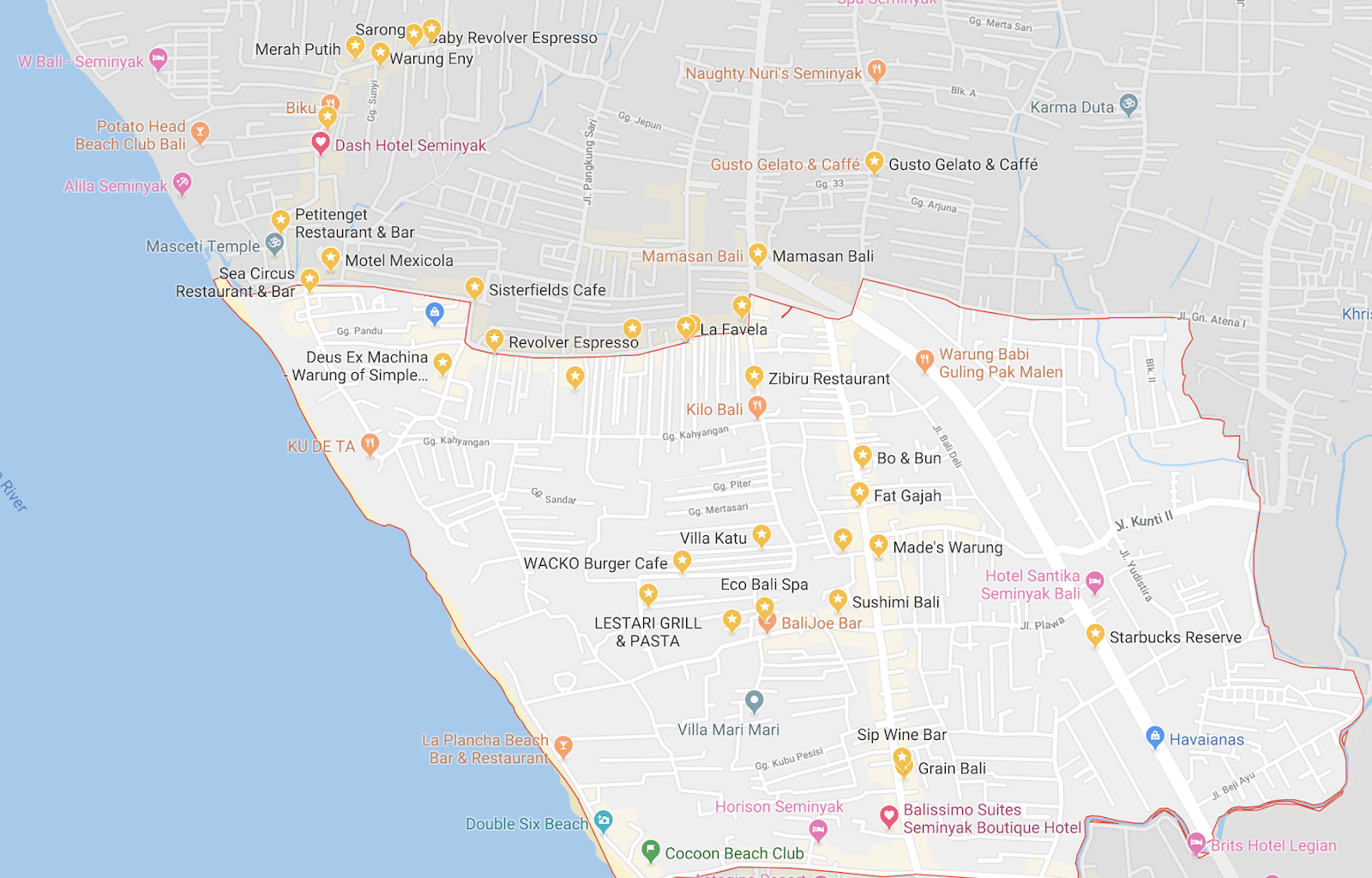 Travel Itinerary: Seminyak, Bali where to eat, stay and go