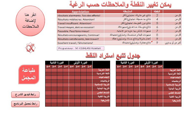 برنامج" Molahadat " لملء ملاحظات الأستاذ دون عناء