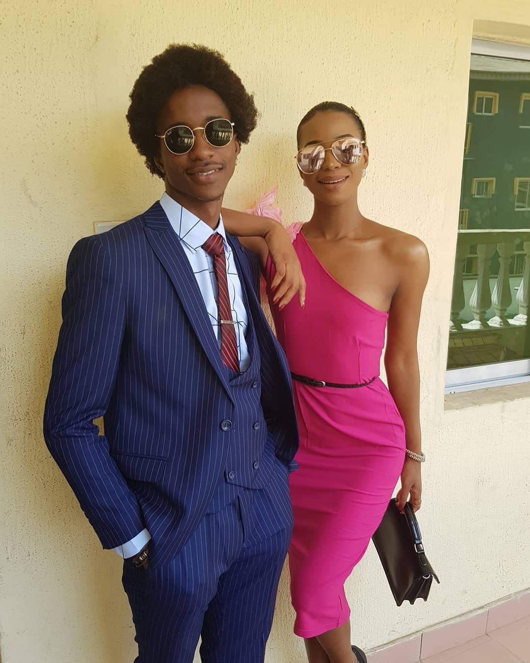 Picture of Angel Obasi and her brother, younger sibling