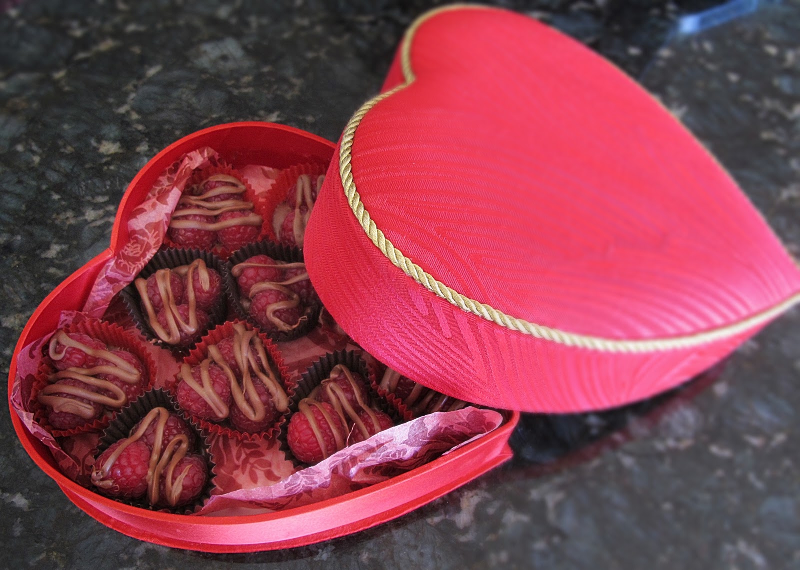 Fresh Chocolate Raspberry Cups - Purple Chocolat Home