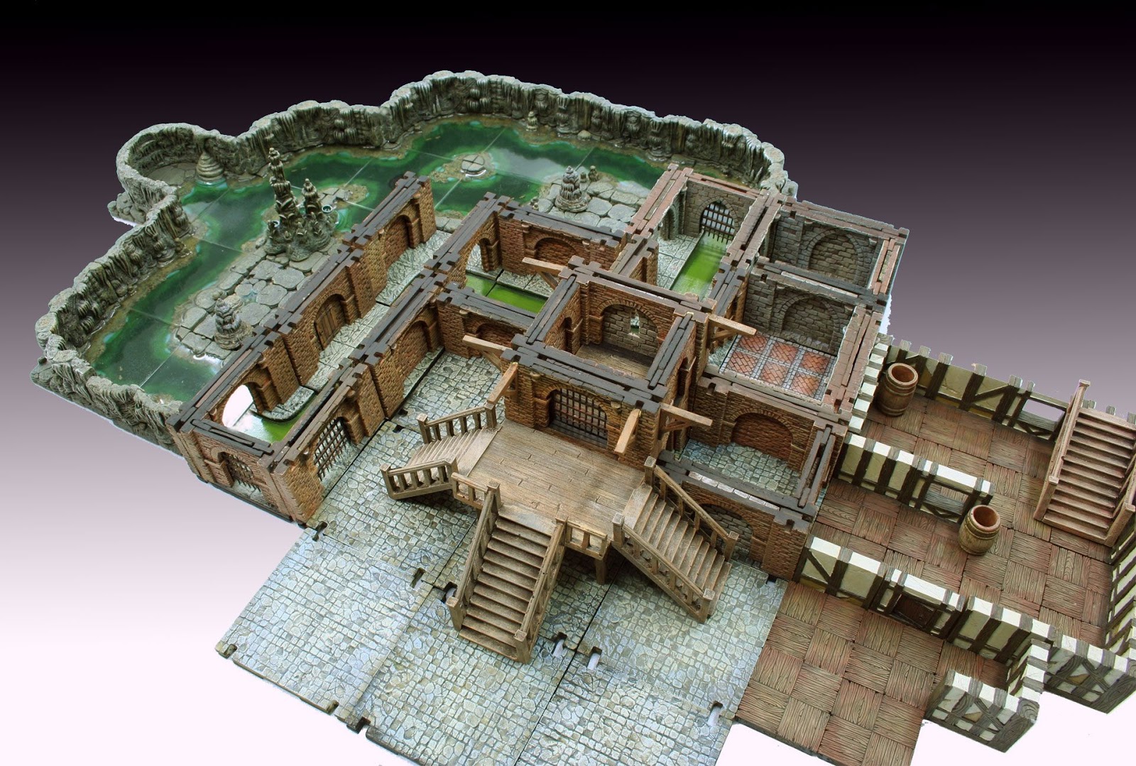 Dungeons 3D: Manorhouse Modular Underground Kickstarter