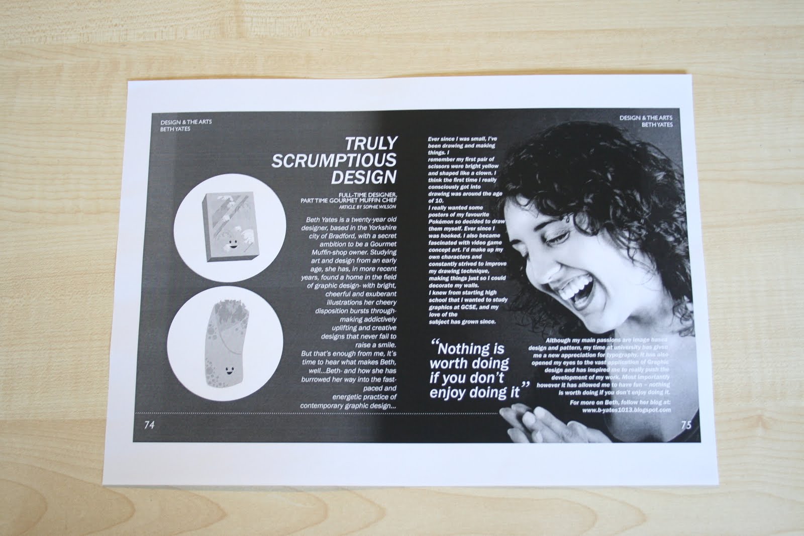 Sophie Wilson//Design Practice: InDesign Final Design: The Design Process.
