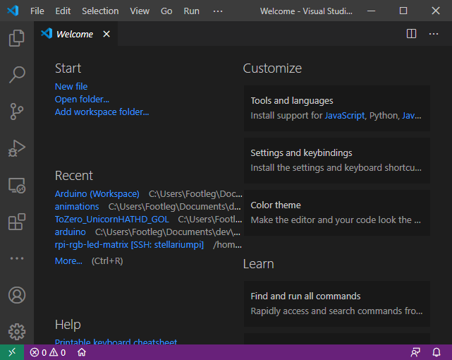 Adventures With A Raspberry Pi Arduino Development Using Vscode 0832