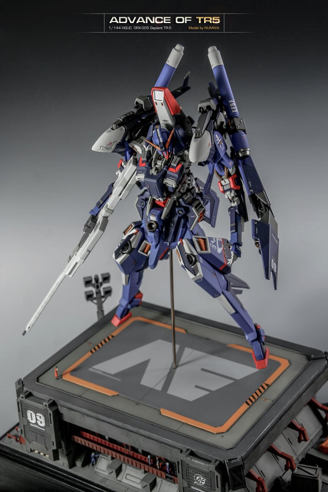 Custom Build: HGUC 1/144 ORX-005 Gaplant TR-5 [Advanced]