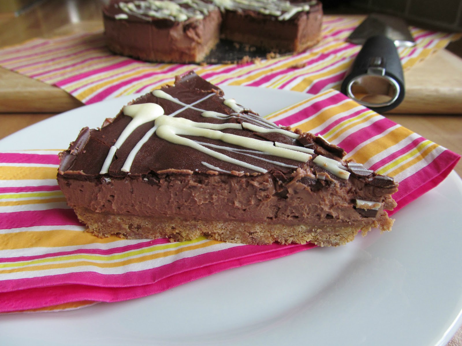 Good Food, Shared: Lorraine Pascale's Chocolate Cheesecake