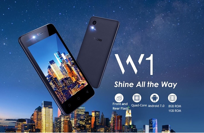 selling and distribution of all kind of products : Tecno w1