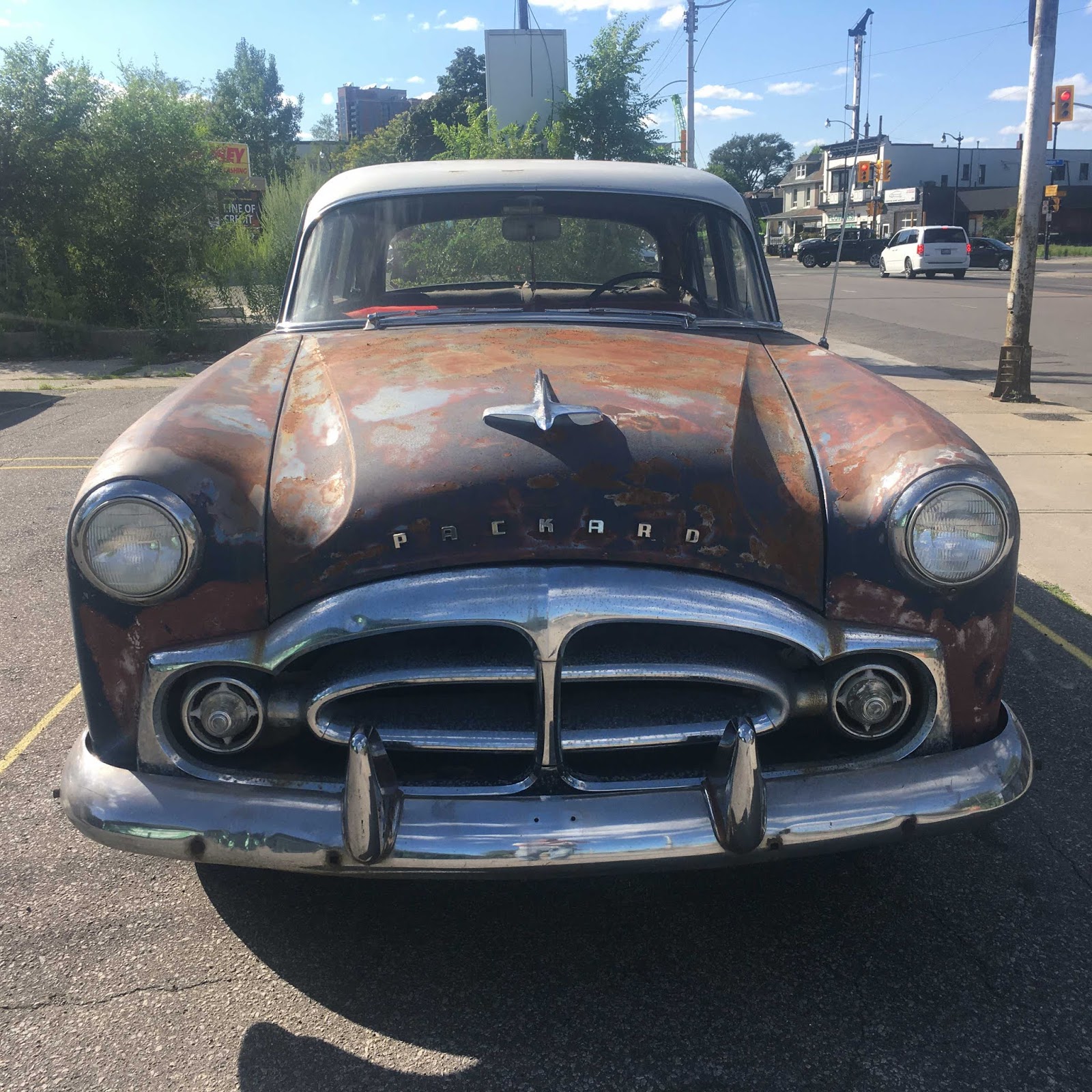 Progress is fine, but it's gone on for too long.: 1951 Packard 200