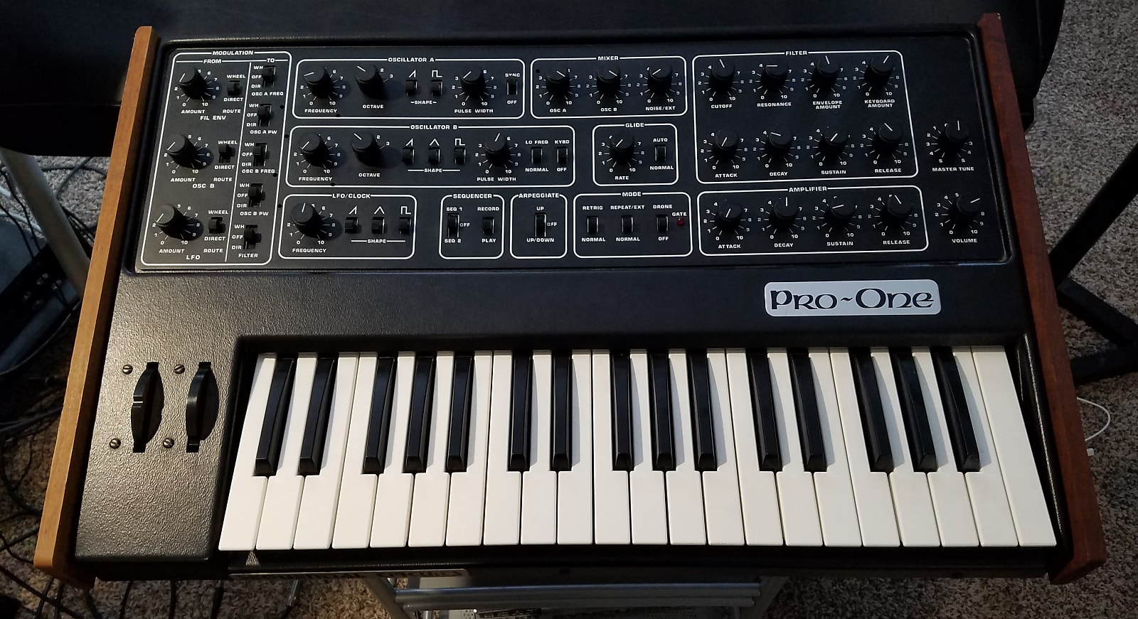 Matrixsynth Sequential Circuits Pro One Analog Synthesizer
