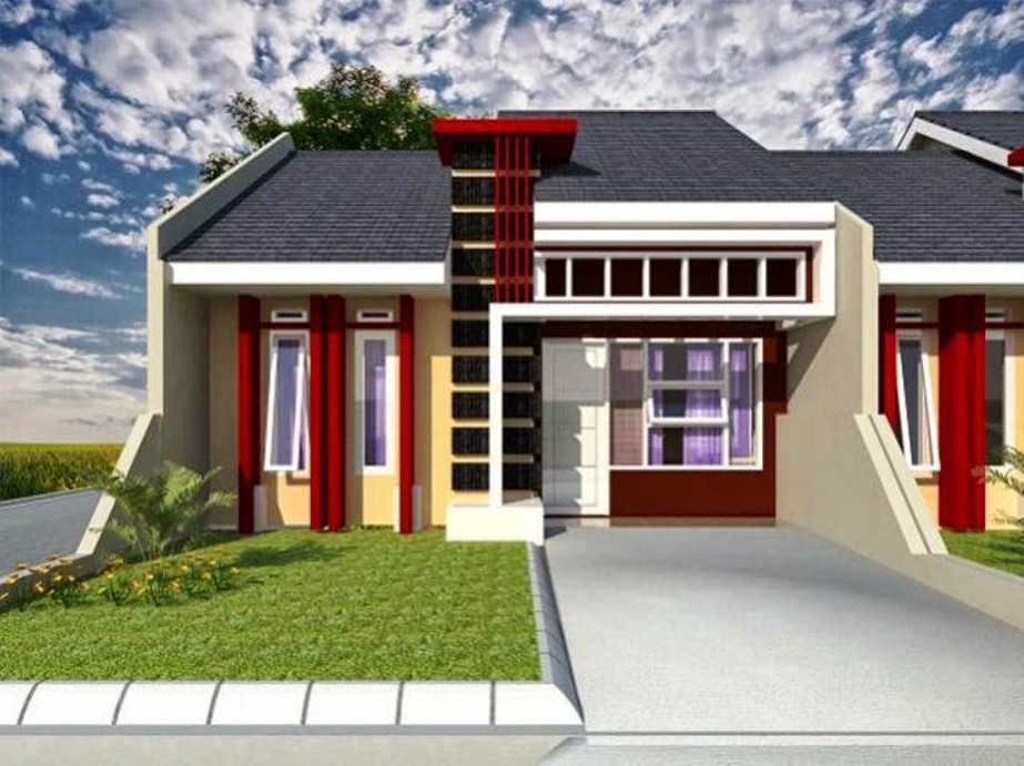 20+ Desain Rumah Minimalis Type 45 1 dan 2 Lantai