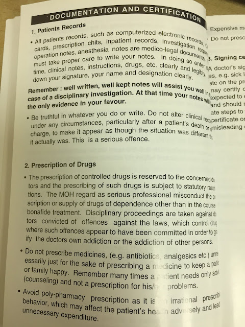 CODE OF CONDUCT FOR DOCTORS