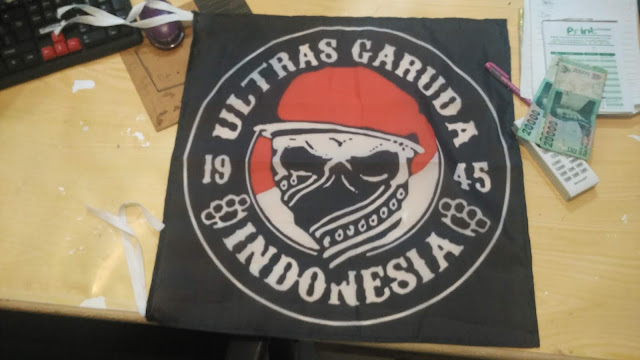 Bendera Ultras Garuda ~ Print Corner