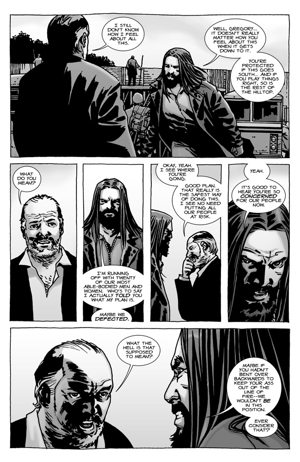 La Zona Prohibida The Walking Dead Cómic 111 Primeras Páginas