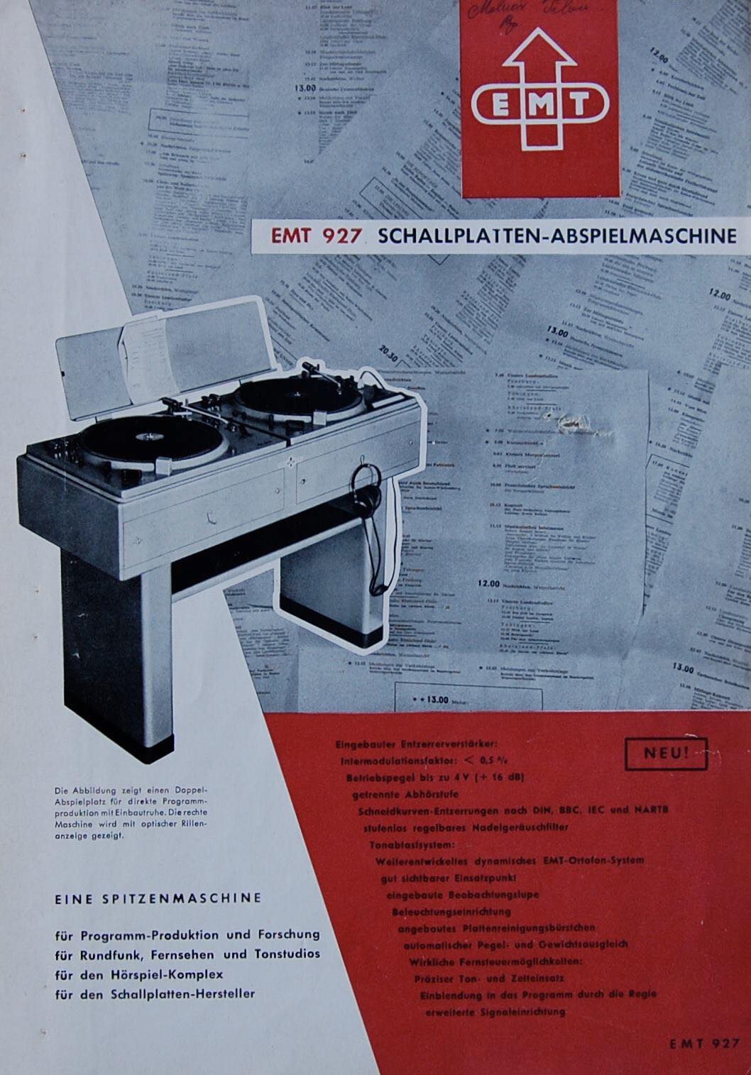 EMT 927/930 – M & S | Ultimate High-Fidelity