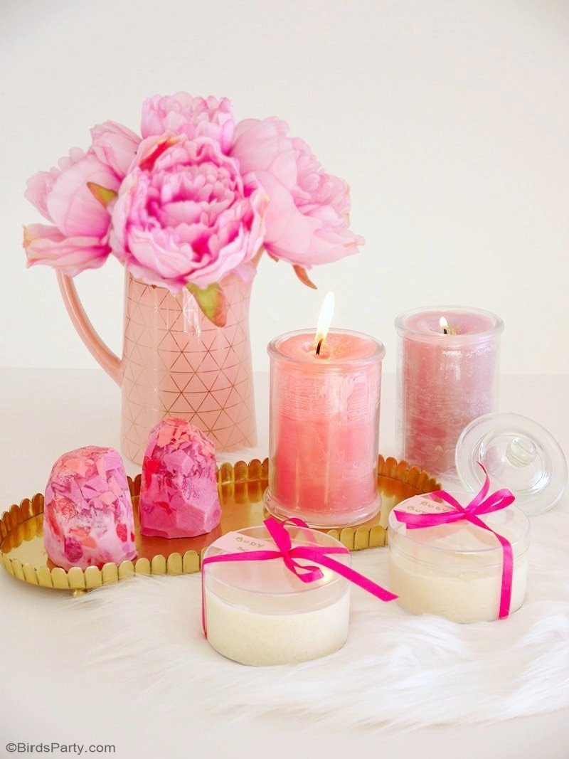 DIY Spa Pampering Kit With Four Recipes - Party Ideas | Party ...