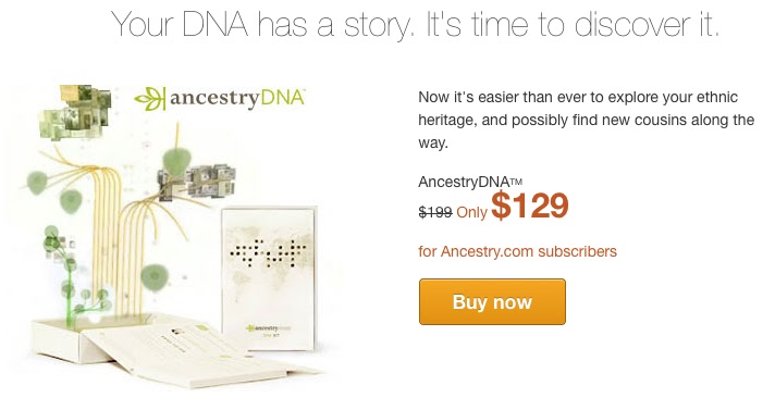 Your Genetic Genealogist: AncestryDNA Launch and Other Related News