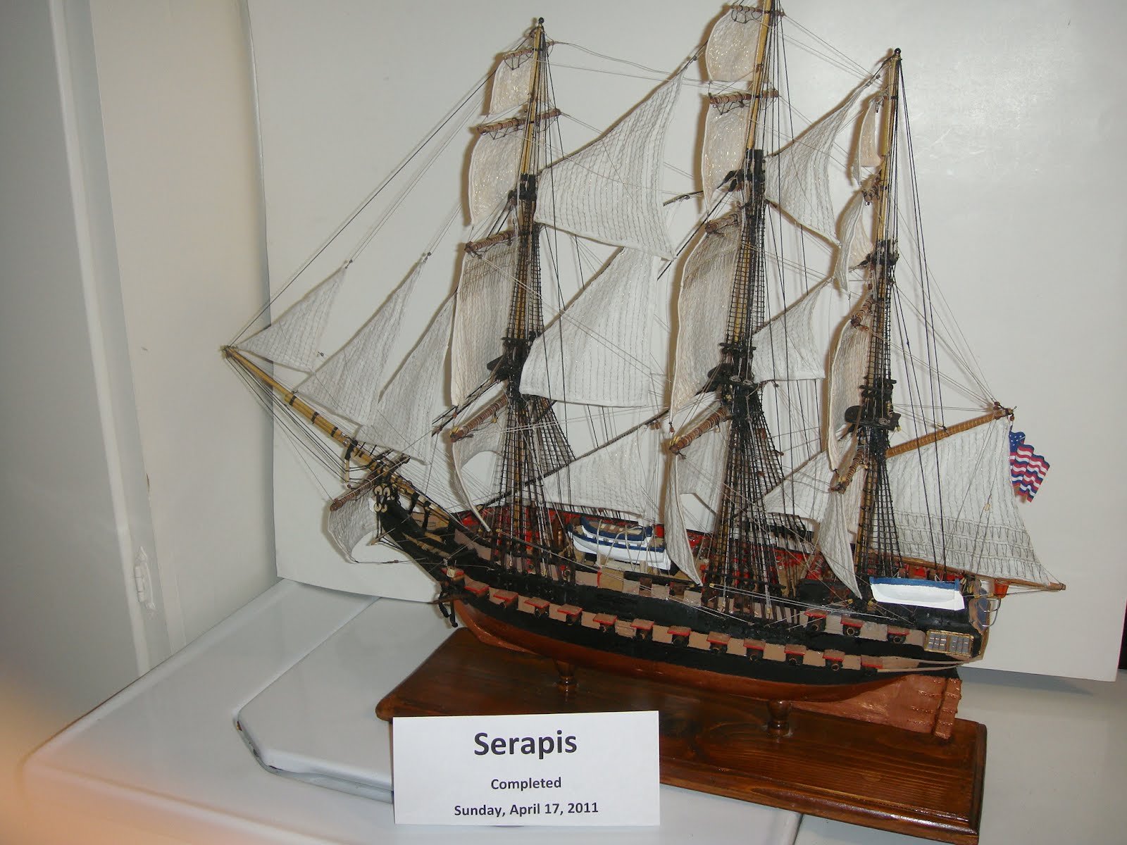 Mr. Bill's Potato Patch: Frigate X is now HMS Serapis