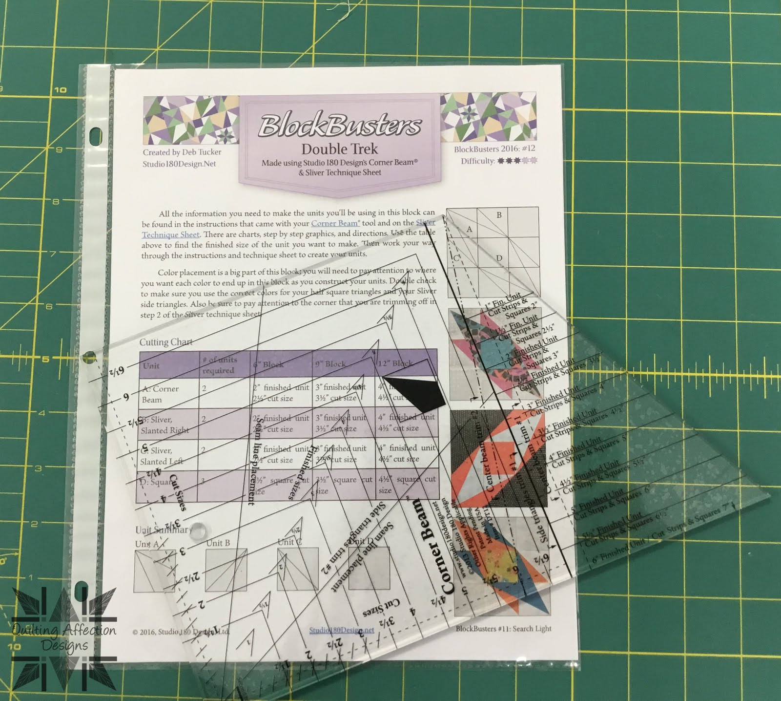 Quilting Affection Designs: 2018 Master the Rulers: Studio 180 Design ...