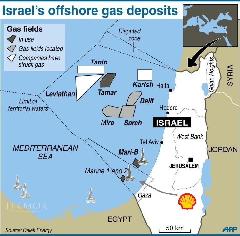TEKMOR Monitor: Shell's Gaza Gas Field Sale Hits Problems - HART ENERGY ...