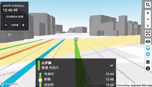 Maps Mania: Driving a Train in Tokyo