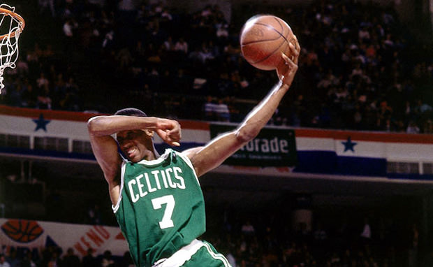 Dee Brown says he made up his famous "no-look dunk" on the spot