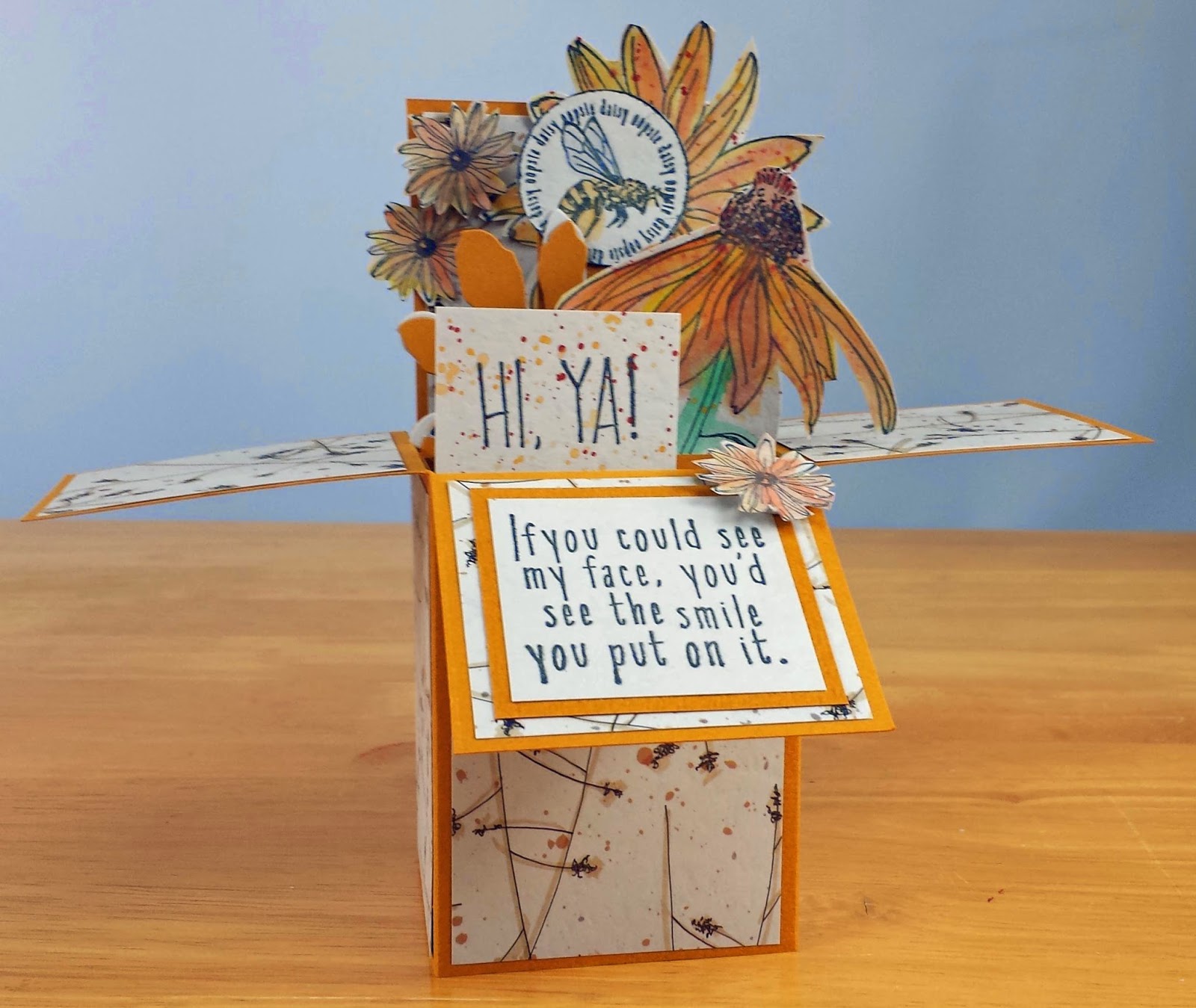 Club Scrap Creates: Pop-up Box Card