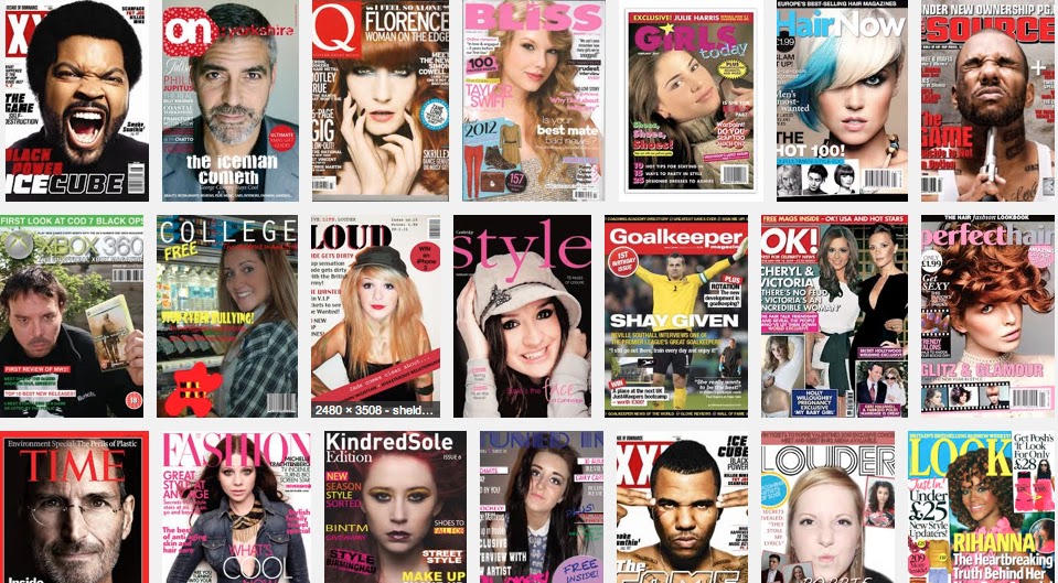 PB Media AS Coursework : Magazine Front Covers Photography