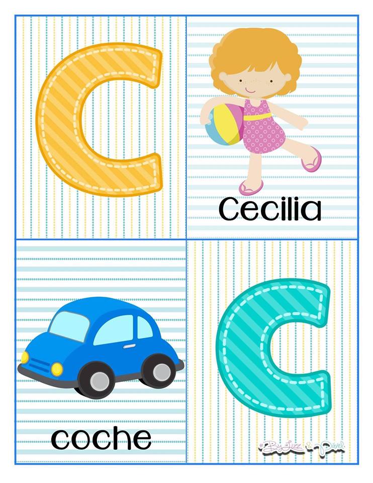 Tarjetas Abecedario Mayúsculas y Minúsculas | Materiales Educativos ...