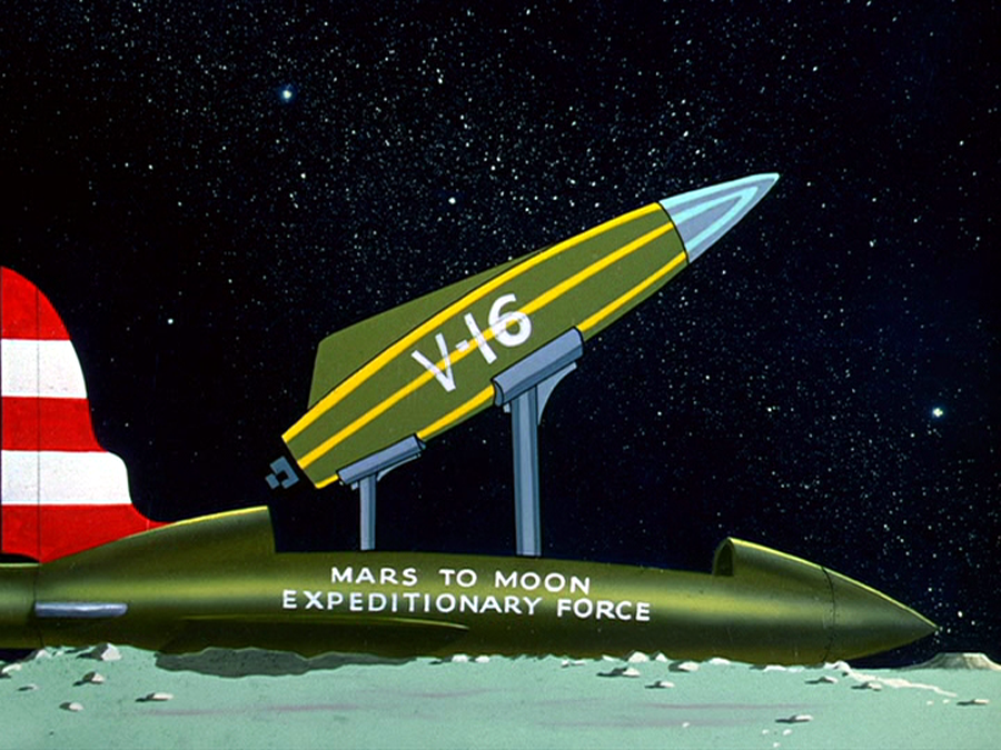 13: LOONEY TUNES / Bugs Bunny In "Haredevil Hare" - 1948