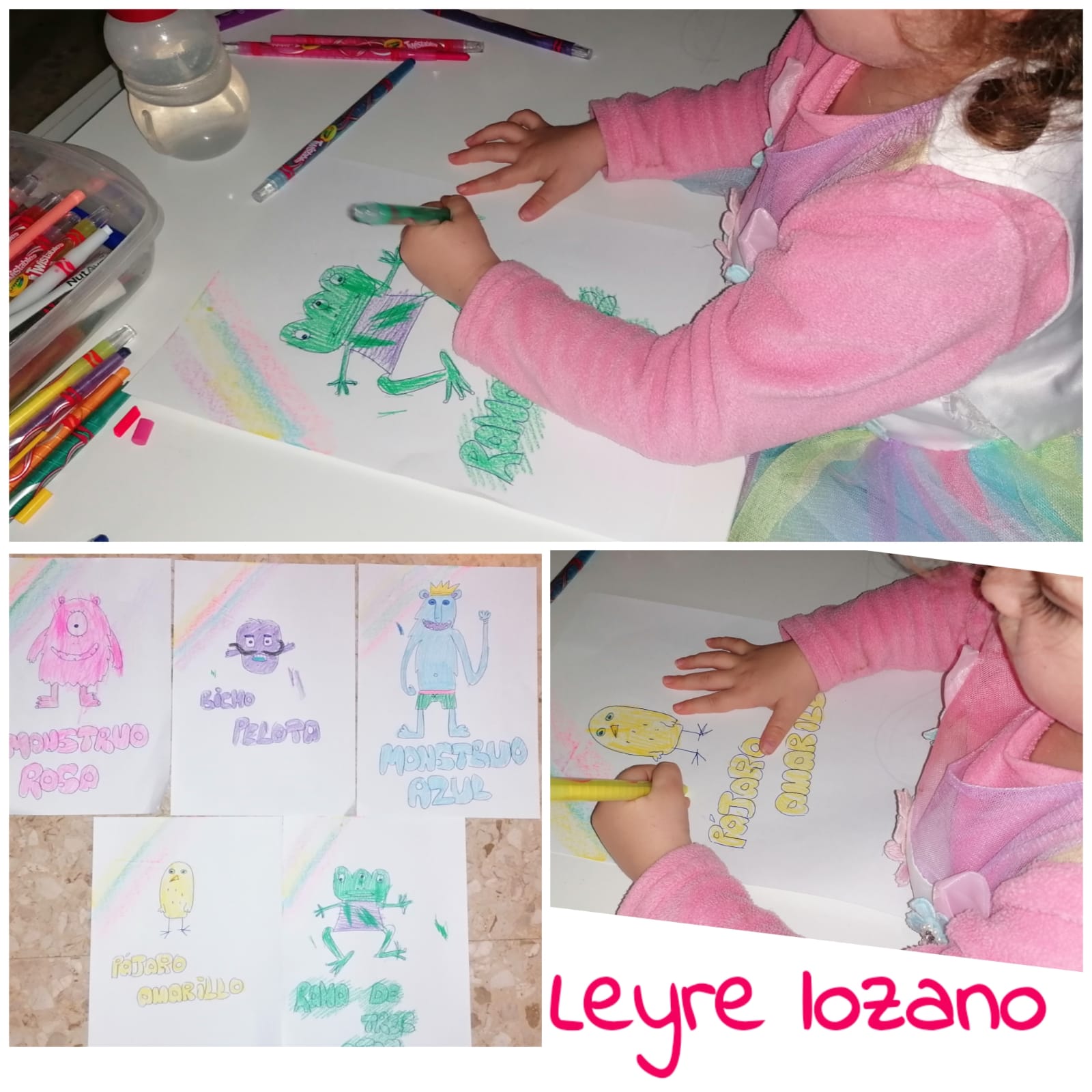 La magia de infantil: CUENTO:"MONSTRUO ROSA". Olga De Dios