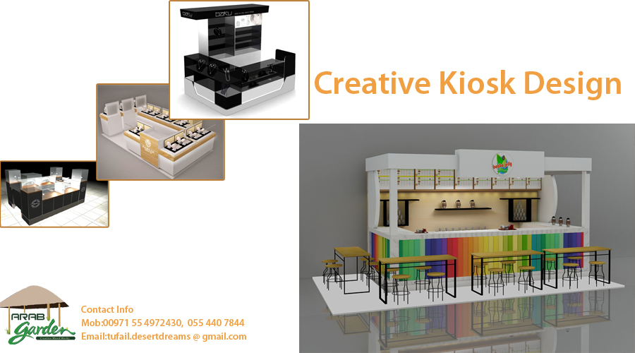 Creative Kiosk Design UAE | Food Kiosk | Mall Kiosk | Candy Kiosk ...