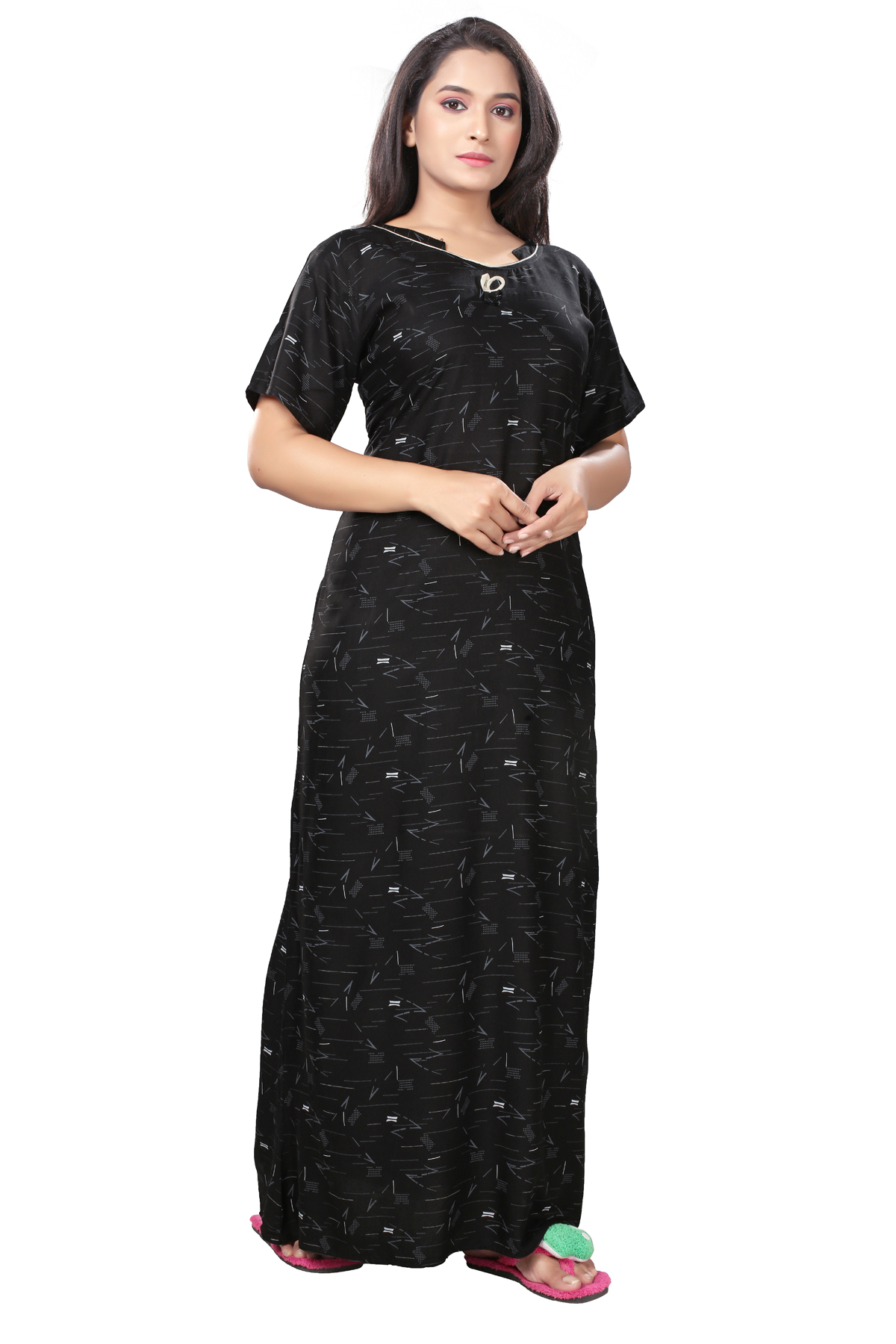 Women Nighty (Black)