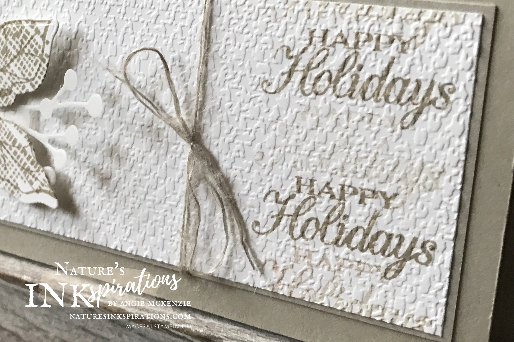 Ink and Inspiration Blog Hop - October 2020 - Happy Holidays | Nature's ...