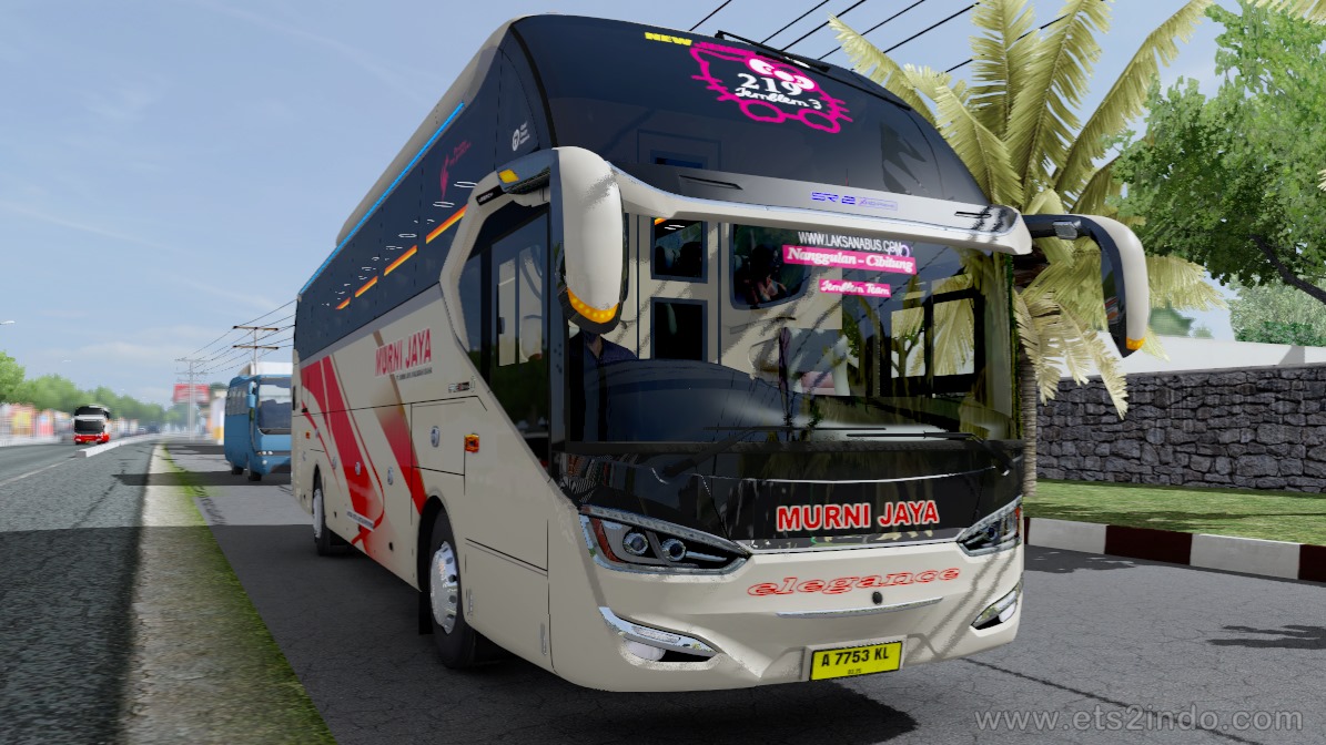 Mod Bus Laksana SR2 XHD PRIME - ETS2 1.26, 1.30, 1.36, 1.38 - Mod ETS2 ...